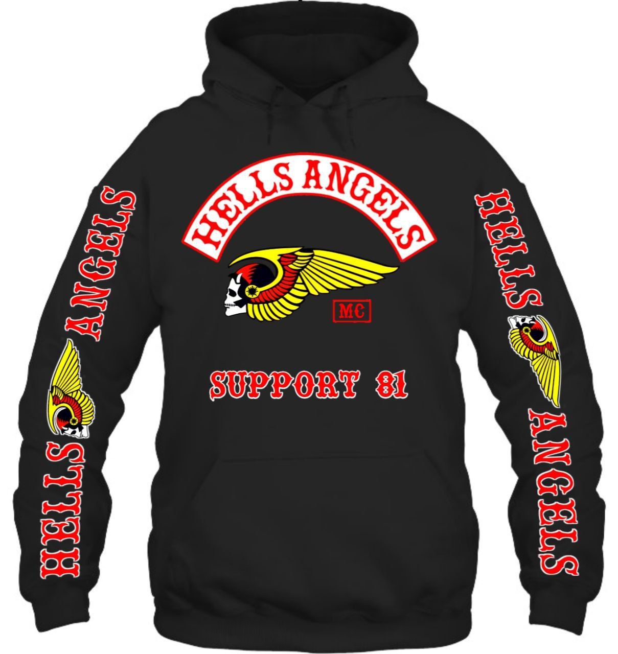 Support 81 Hells Angels Mc - MerchNeo